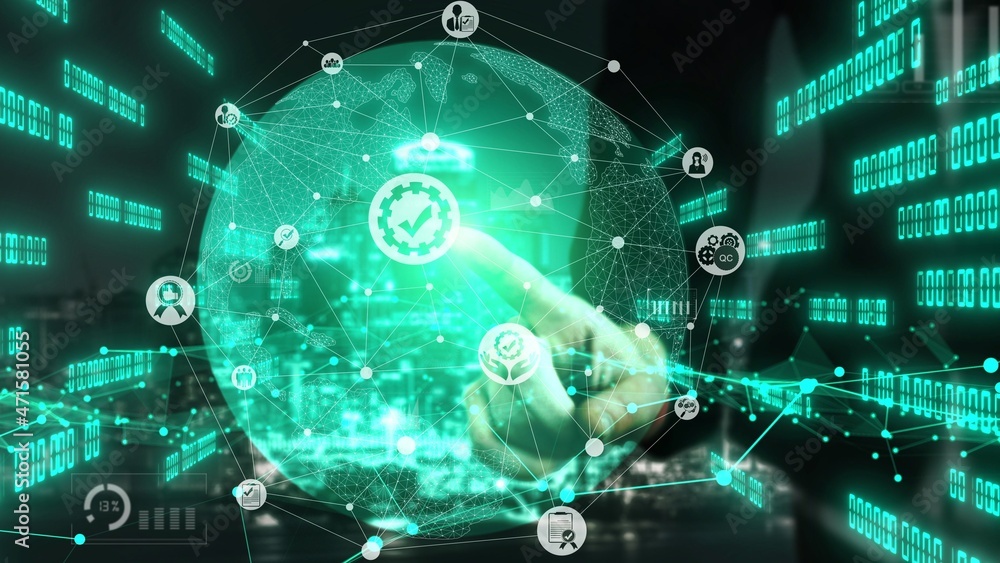 Quality Assurance and Quality Control conceptual - Modern graphic ...