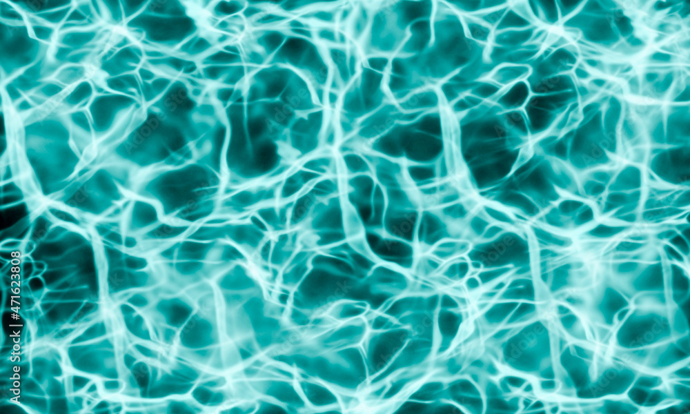 glow light blue wave pattern abstract water nature background Stock ...