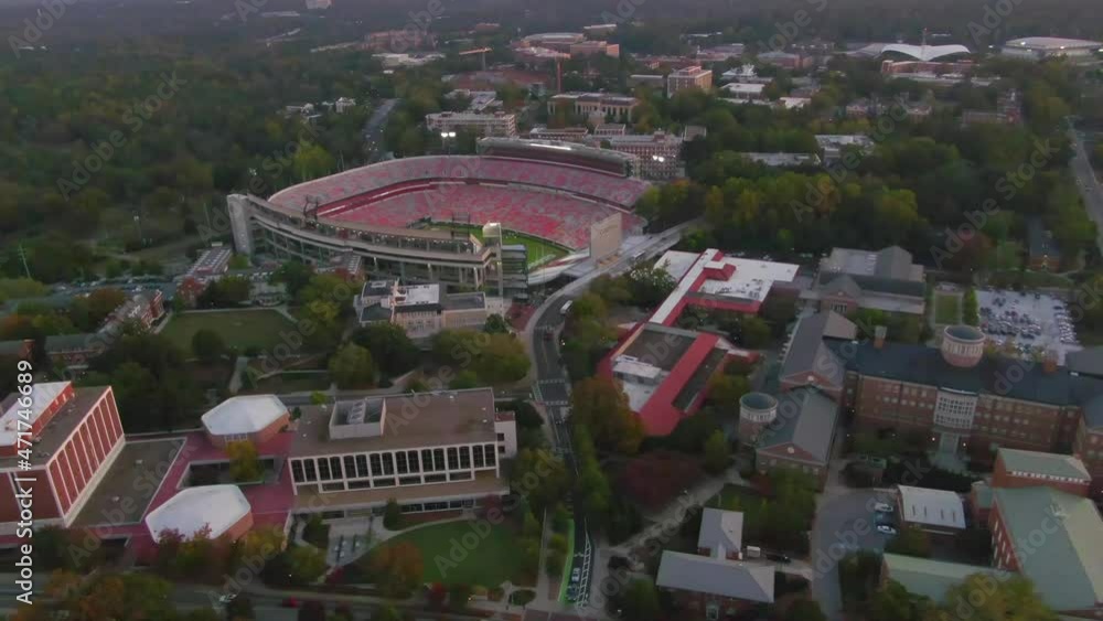 Athens, Georgia, Aerial View, University of Georgia, Amazing Landscape ...