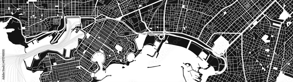 digital vector map city of Athens. You can scale it to any size. Stock ...