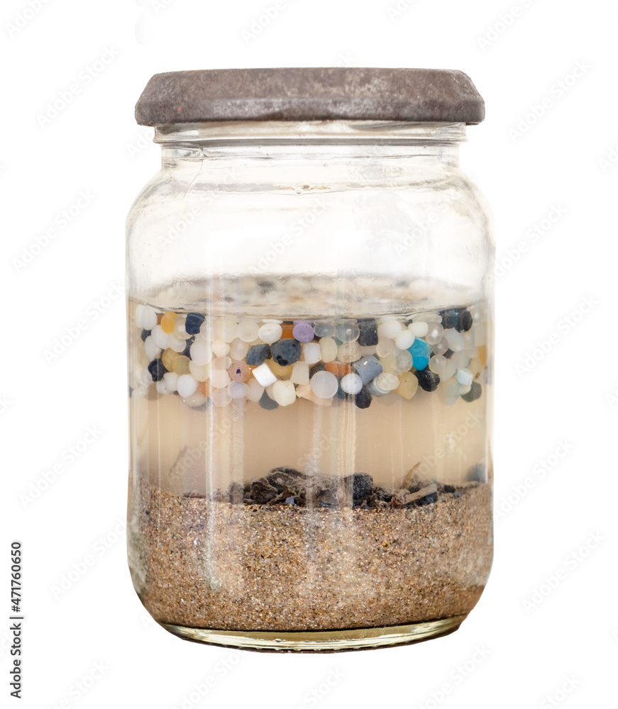 Microplastics Collected From Sea Water A Common Form Of Pollution