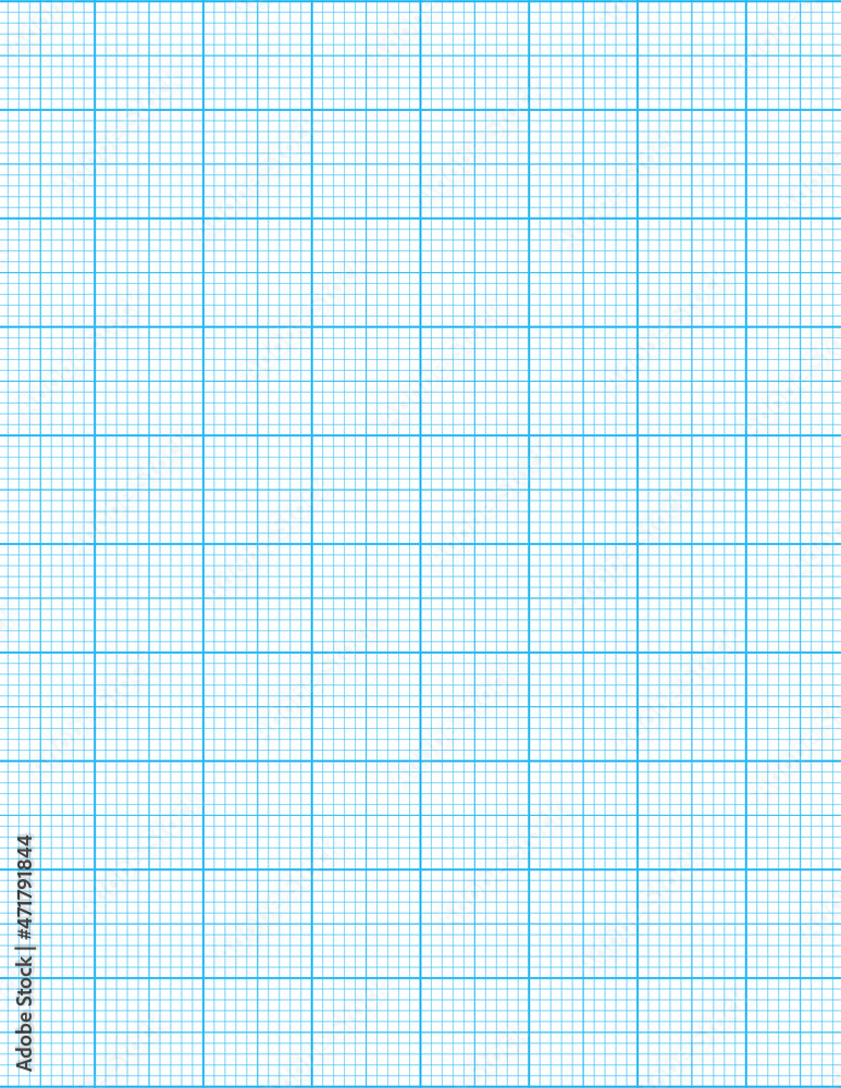 Graph paper. Printable millimeter grid paper with color lines ...