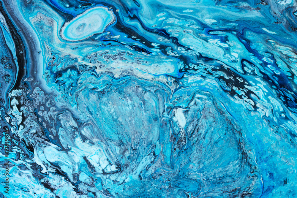 Texture photo of floating paints background Stock Photo | Adobe Stock