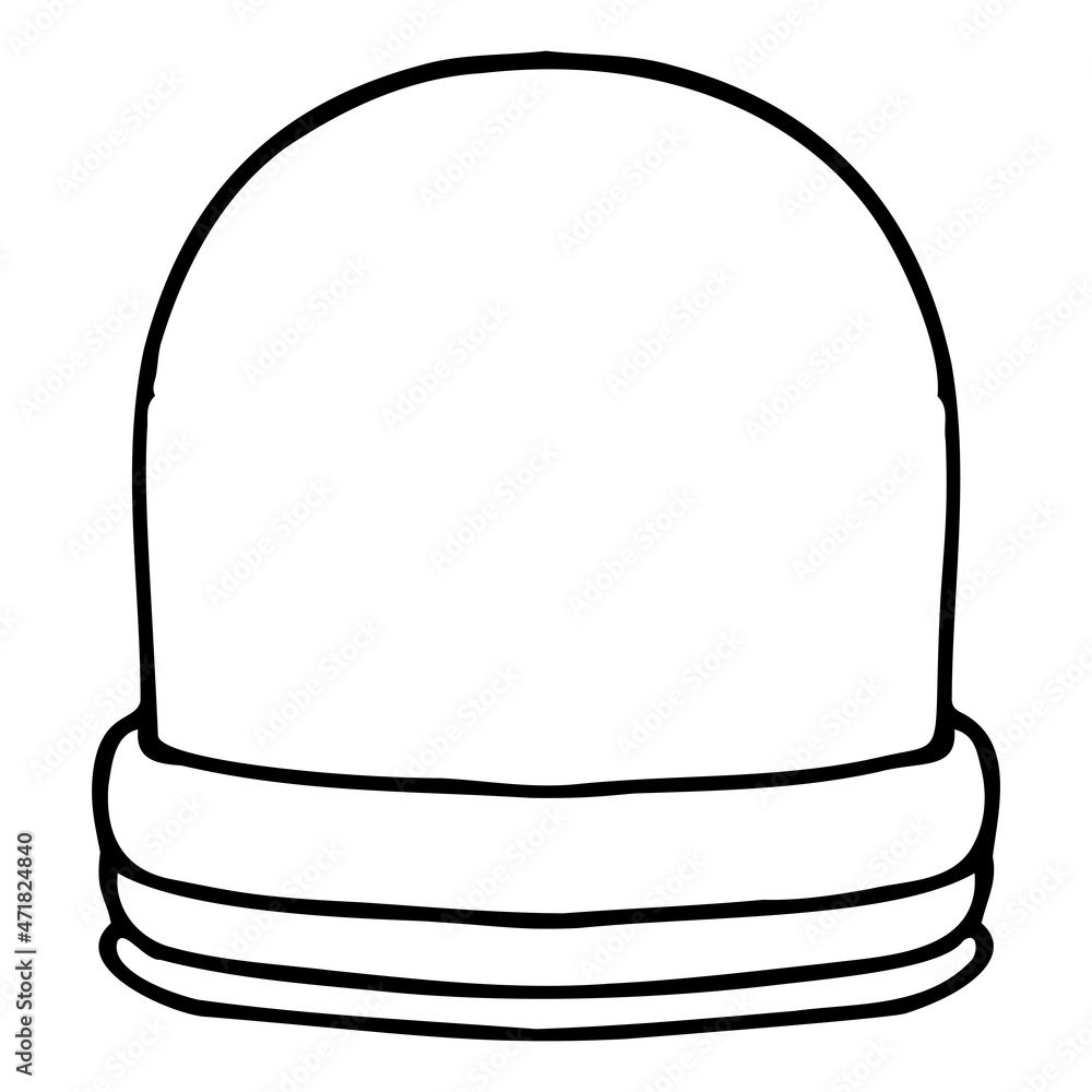 the snow globe on the stand is empty. hand-drawn round glass ball in ...
