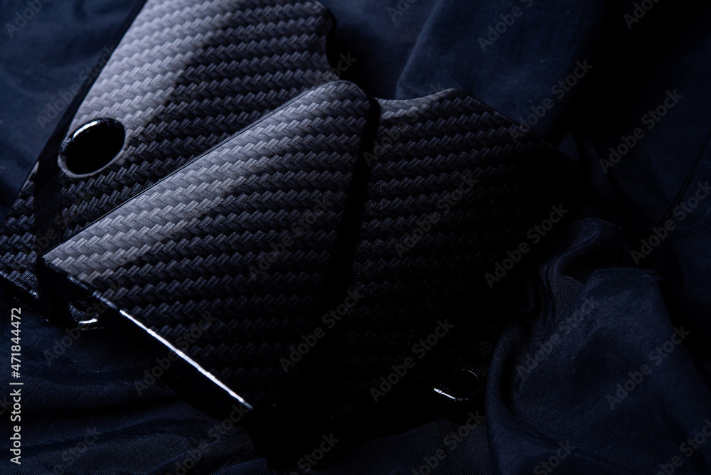 kevlar black background Kevlar texture frosted gun ridge fabric pattern ...