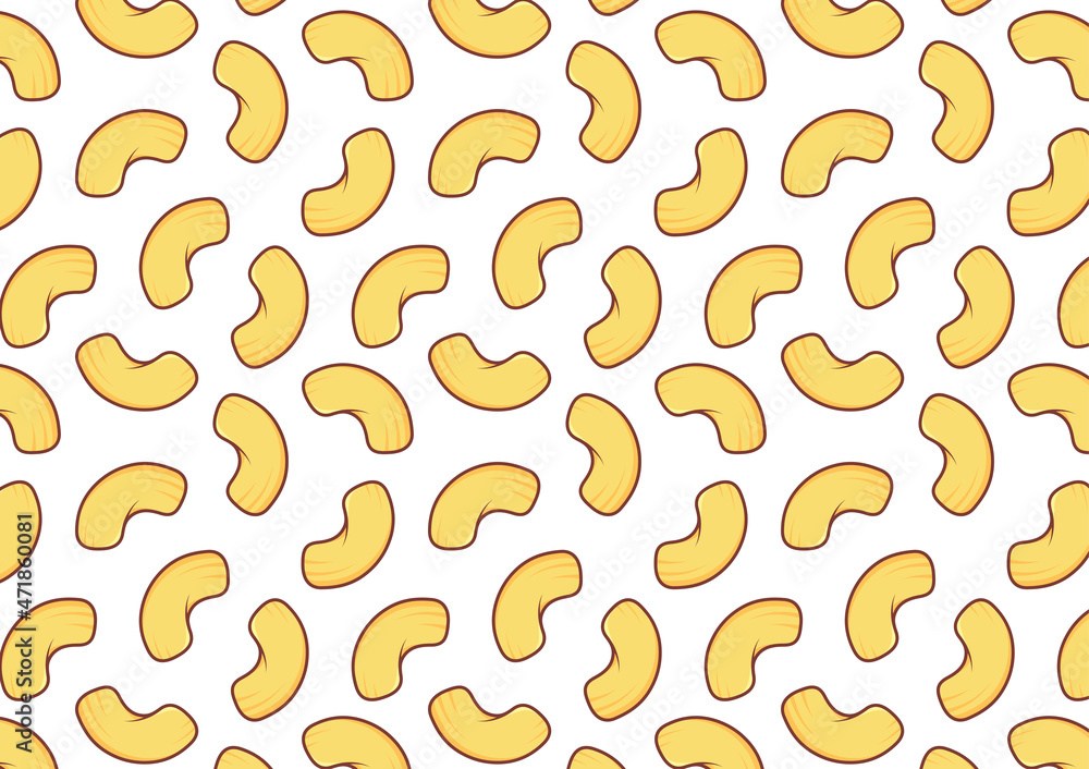 Pasta noodles pattern wallpaper. pasta noodles on white background ...