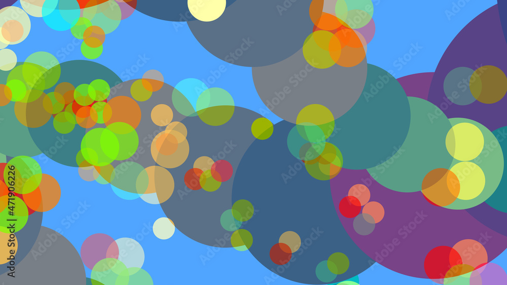 Aleatory circle designing. Amiable ABSTRACT GEOMETRIC SHAPES. Creative ...
