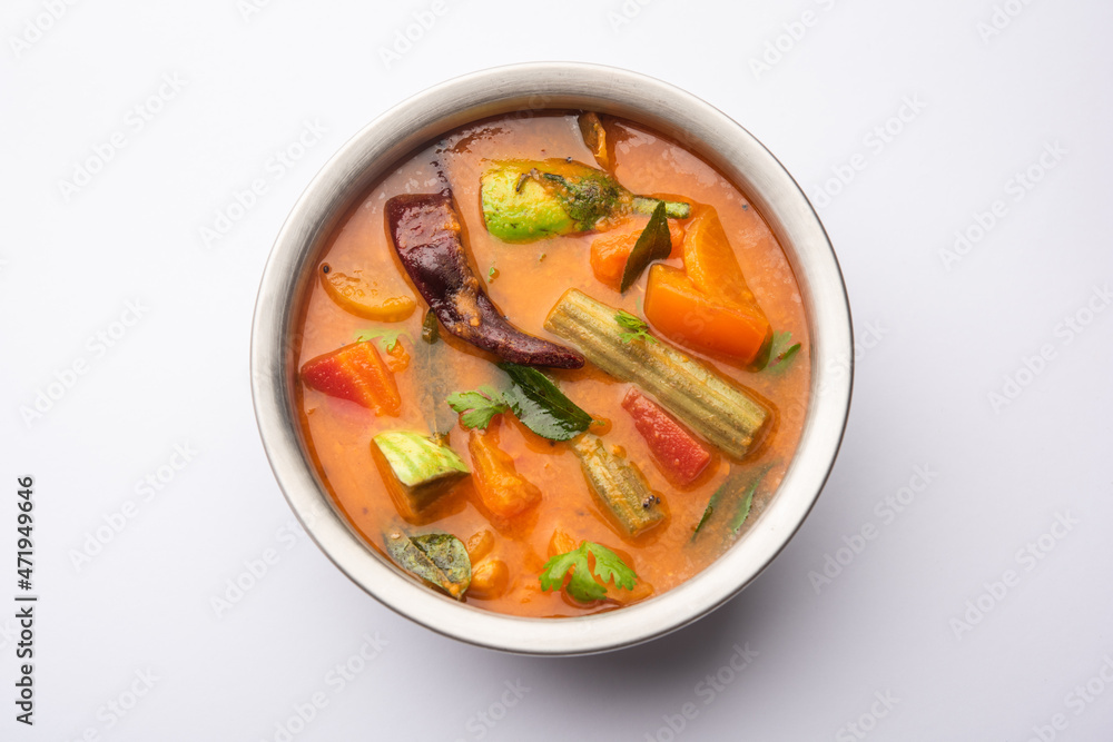 Sambar - south indian food Stock Photo | Adobe Stock