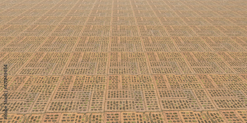 Yellow sand brick texture background for print, paper, design, decor ...