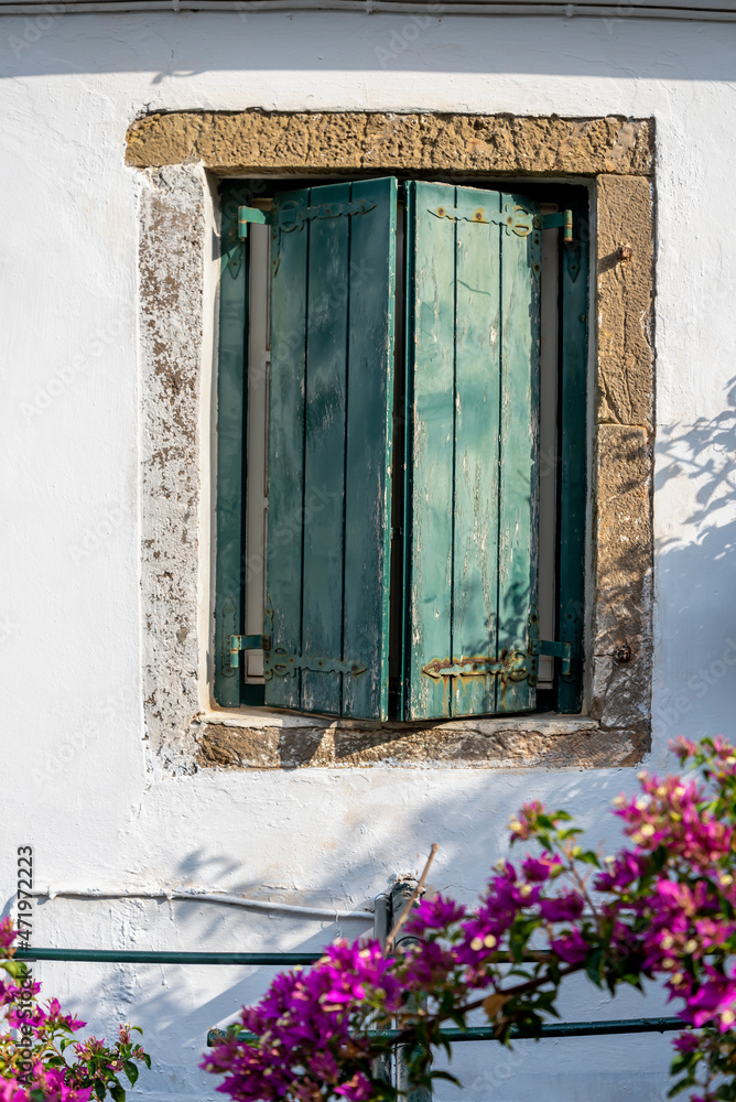 Window with shutters. Stock Photo | Adobe Stock