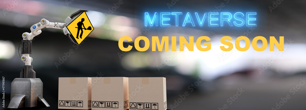 Object for metaverse virtual world technology of future Robot cyber ...