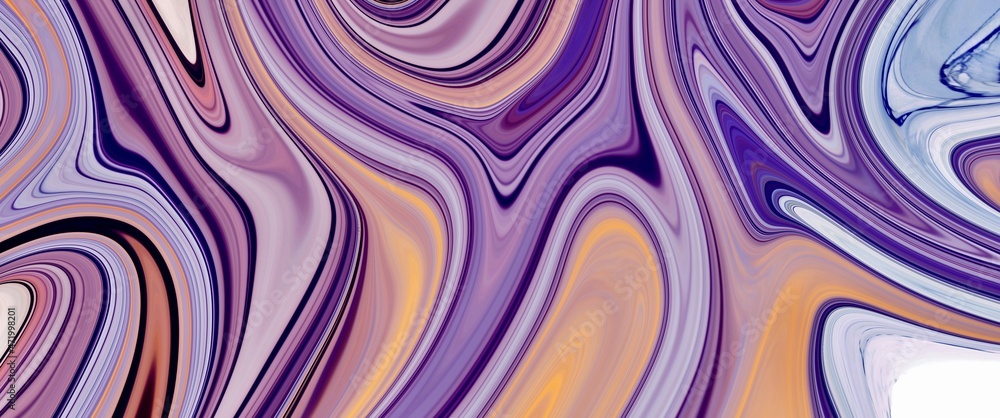 Purple and soft peach color, hand drawn art, luxury decorative ...