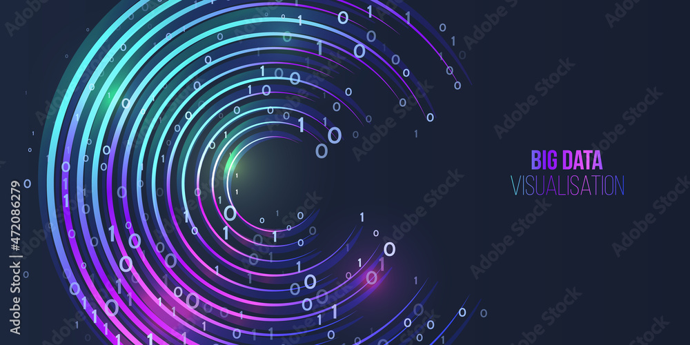 Processing Of Data Arrays Sorting Filtering Machine Algorithms Data Stream In The Form Of An