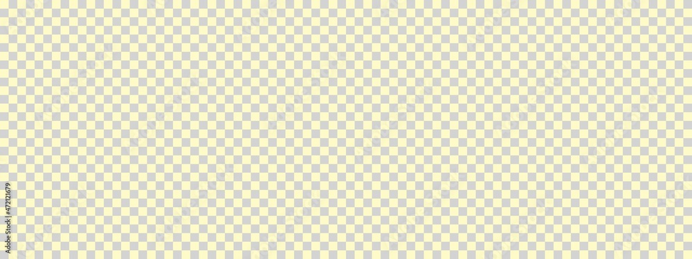 Checkerboard banner. Light grey and Beige colors of checkerboard. Small ...