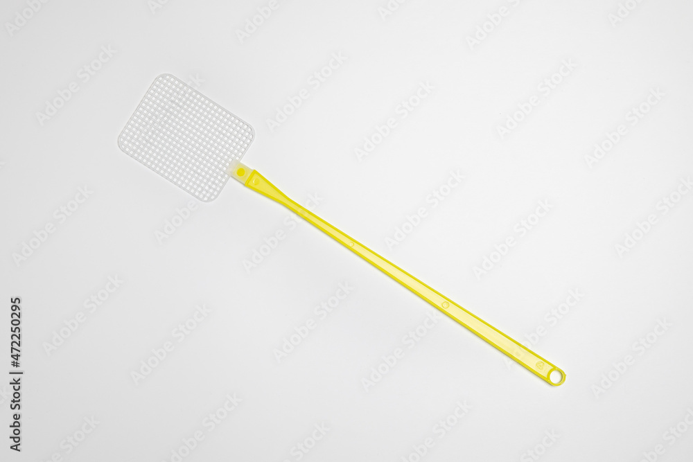 Fly swatter isolated on white background.High-resolution photo.Mock up ...