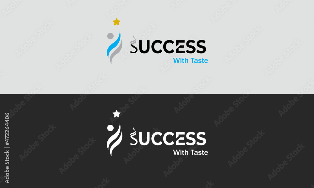 success Logo Design vector de Stock | Adobe Stock