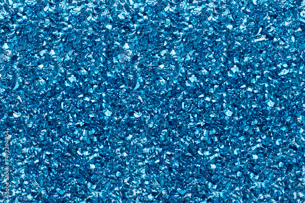 bright glitter, blue background. Blue light gradient wall background ...