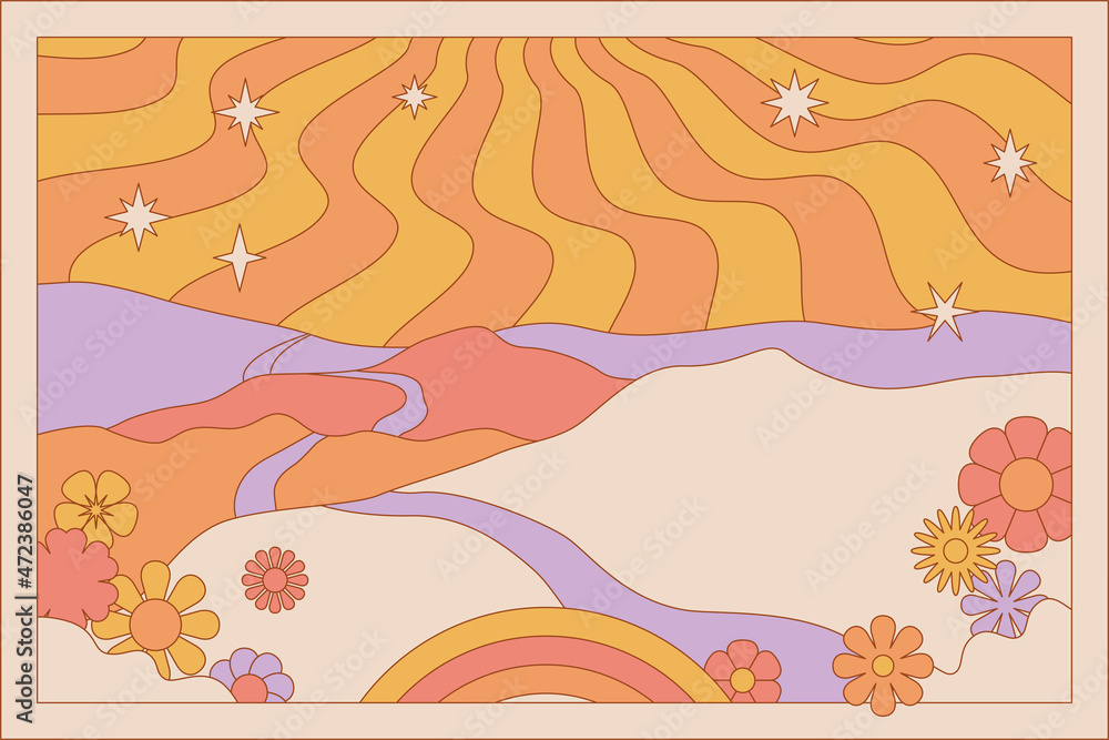 Easy Hippie Drawings