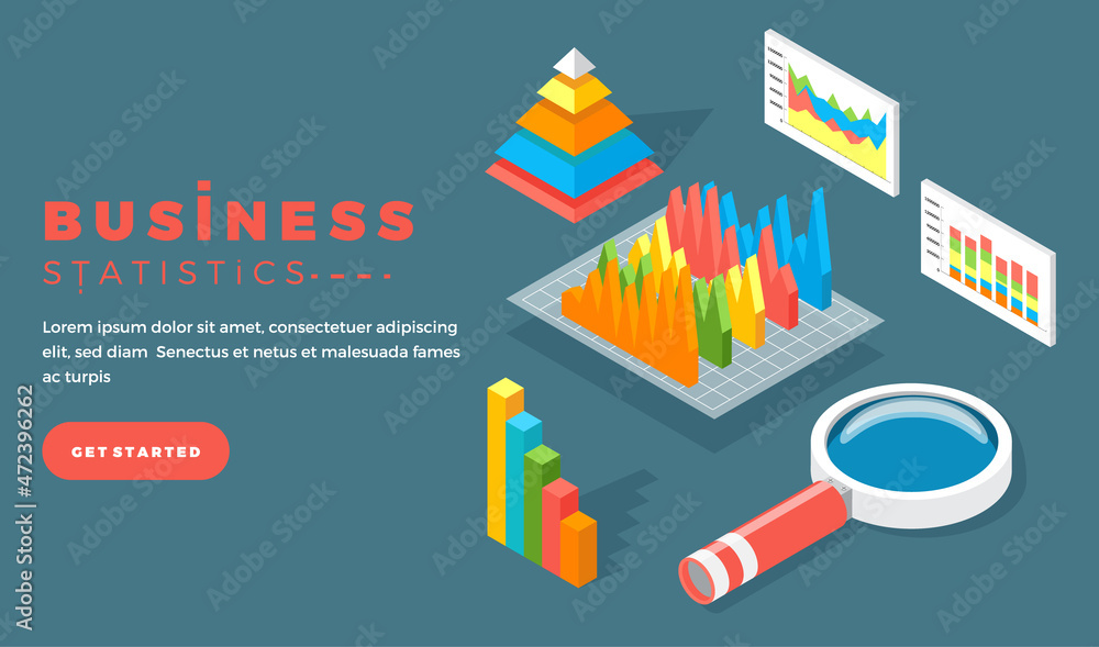 Visualize with business analytics. Work with statistical data analysis ...