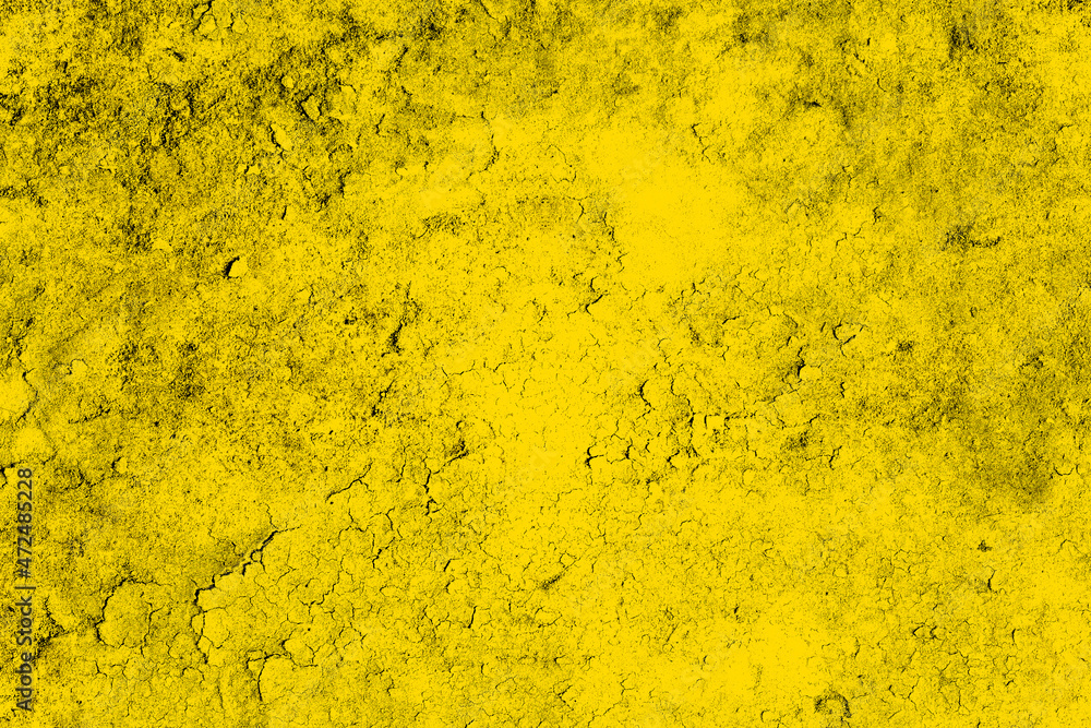 Abstract yellow background of concrete texture surface Stock Photo ...