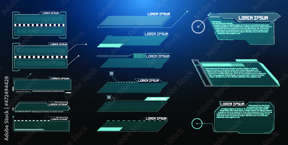 Futuristic Screen Design