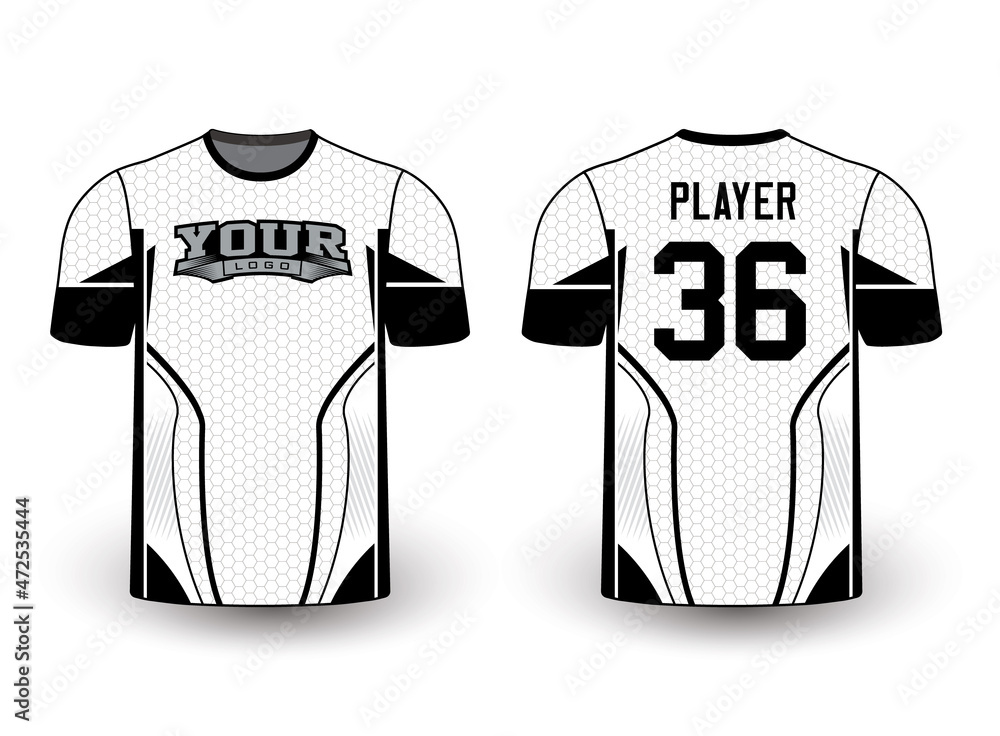 Sports gear template mockup perfect fit for all sports. The designs ...
