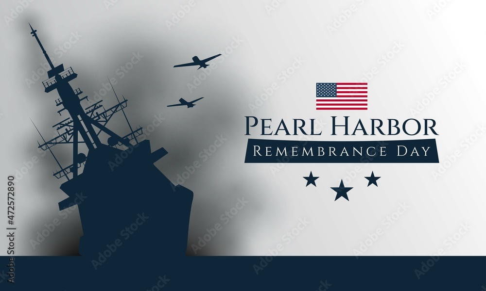 Poster Pearl Harbor Remembrance Day Background Design – Wall Art ...