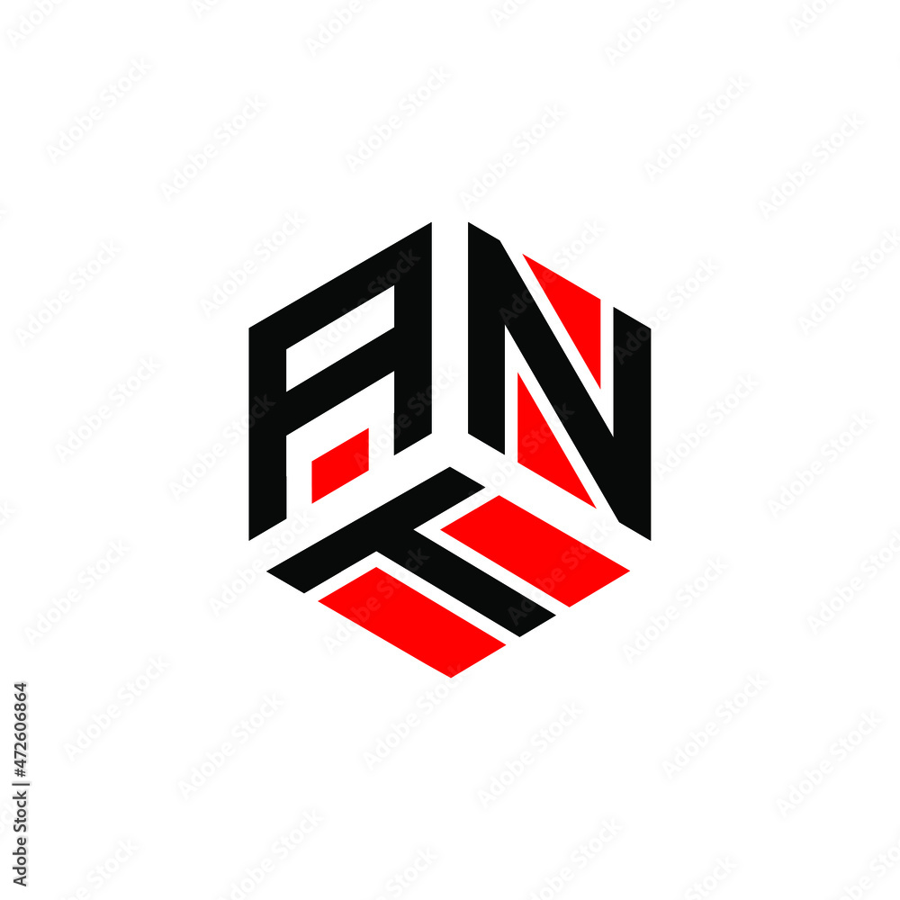 ANT letter logo design on white background.ANT creative initials letter ...