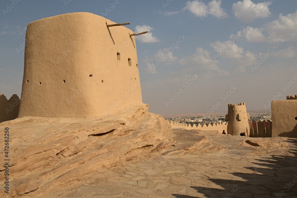 Za´bal Castle in Sakaka city. Saudi Arabia. Stock Photo | Adobe Stock