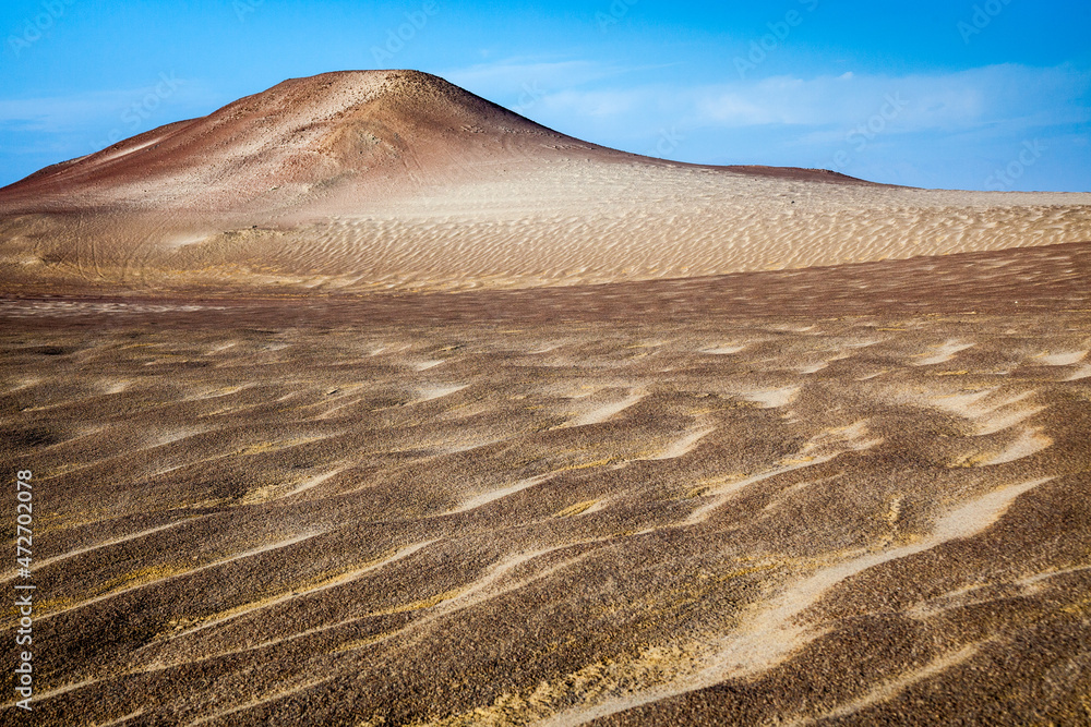Paracas National Reserve, Ica Region, Peru. The Paracas Peninsula is ...