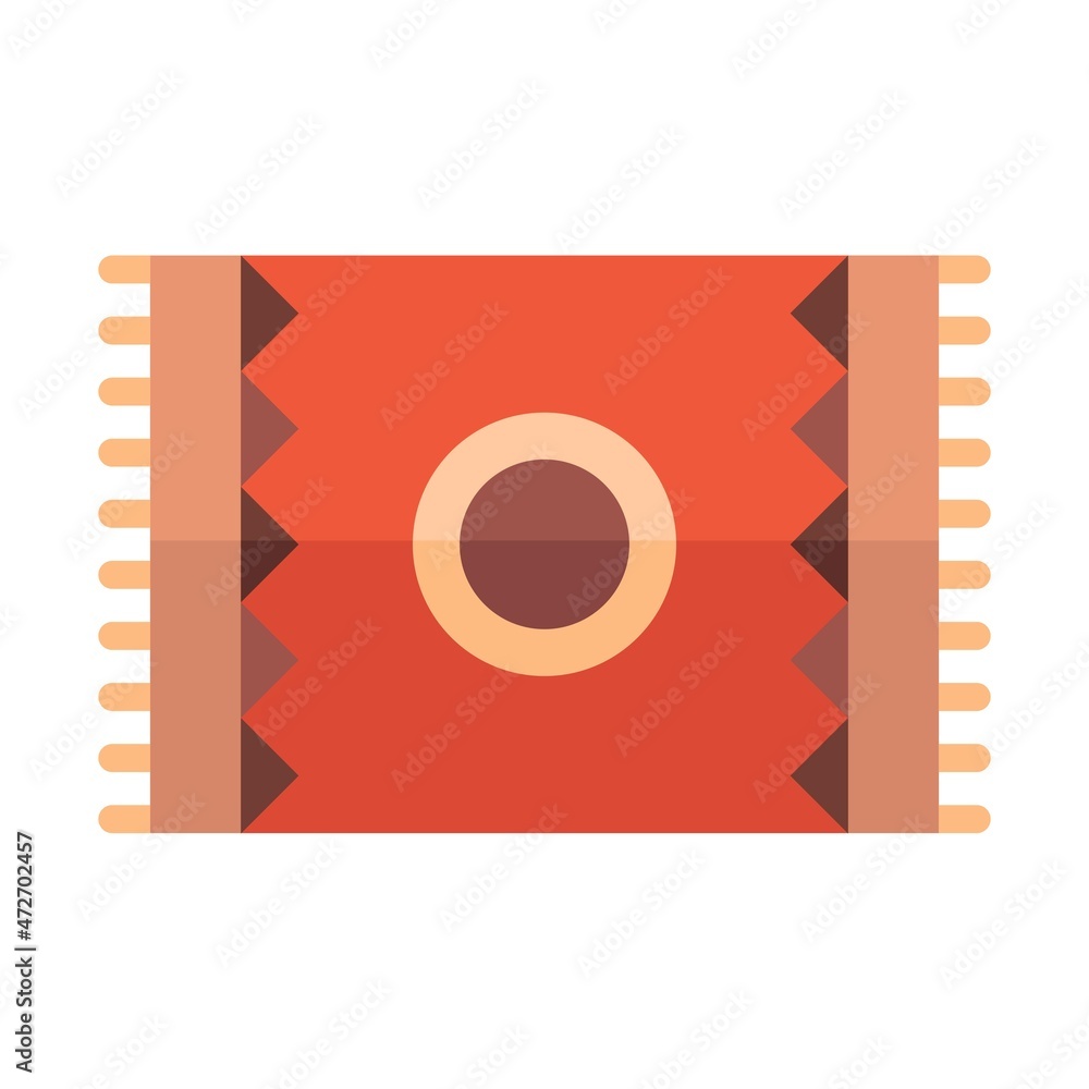 rug flat clipart vector illustration Stock Vector | Adobe Stock