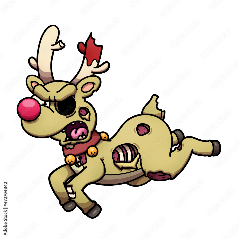 Zombie Reindeer