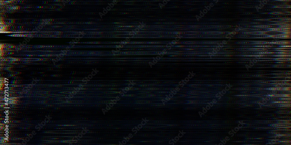 Digital glitch and distortion effect. Futuristic cyberpunk tv noise ...