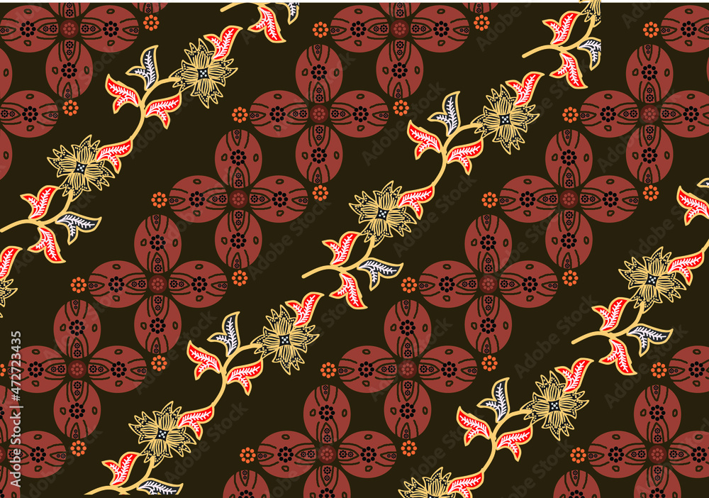 Indonesian batik motifs with very distinctive patterns. exclusive ...