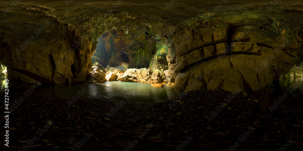 Biak Na Bato Cave, San Miguel, Bulacan, Philippines Stock Photo | Adobe ...