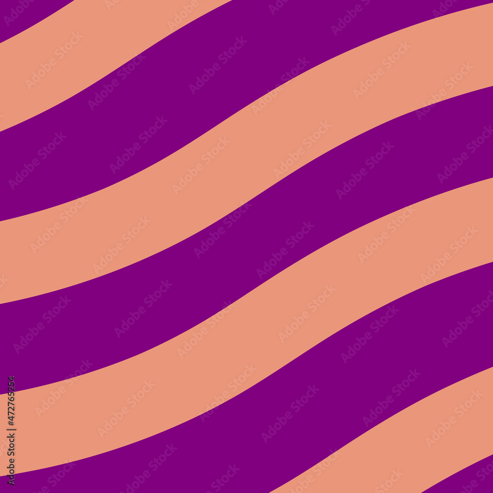 Wavy Lines Square Backgroud - Vector editable purple square ratio ...