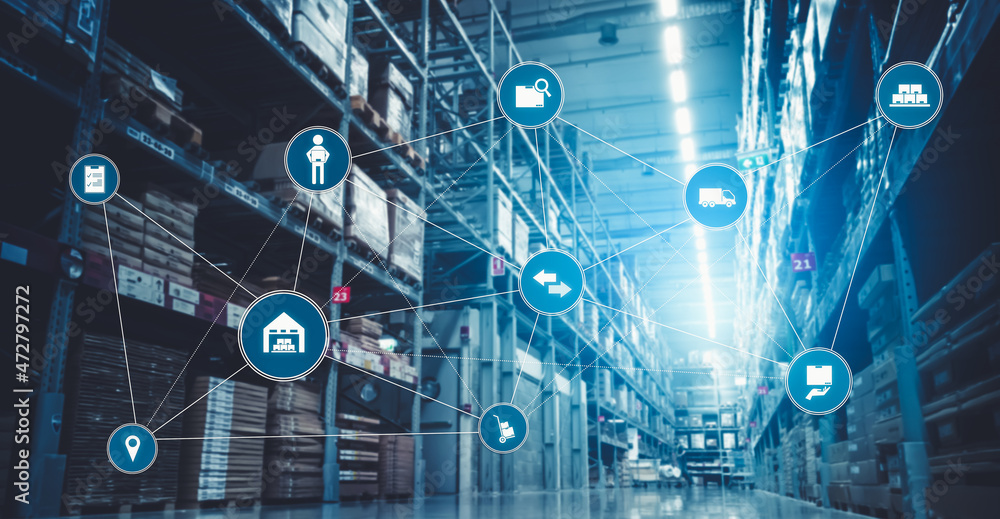 Smart warehouse management system with innovative internet of things ...