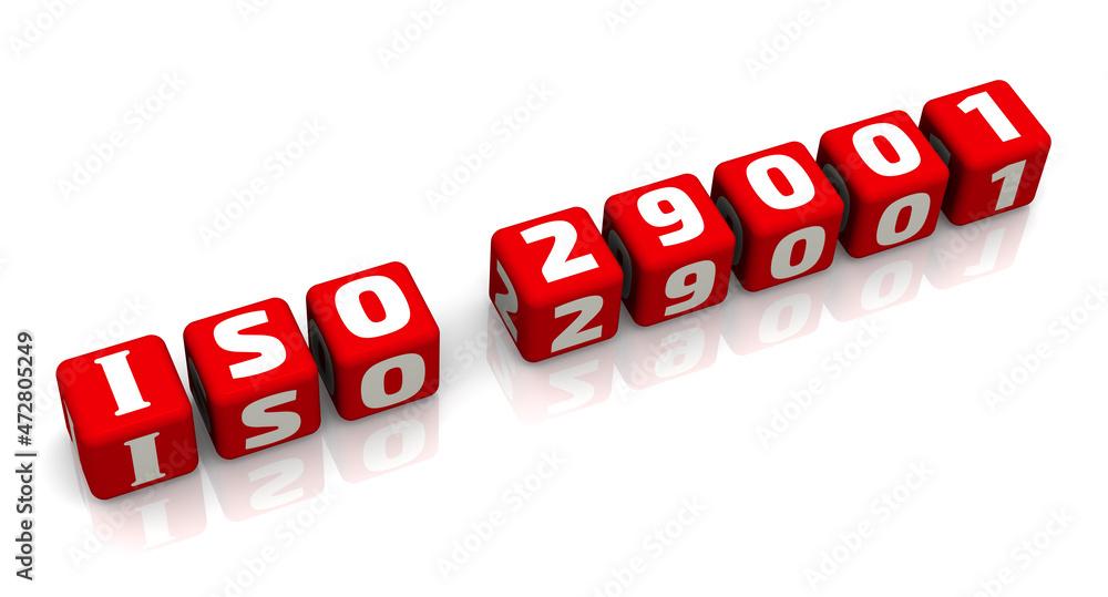 Abbreviation ISO 29001 (defines quality management system for the ...