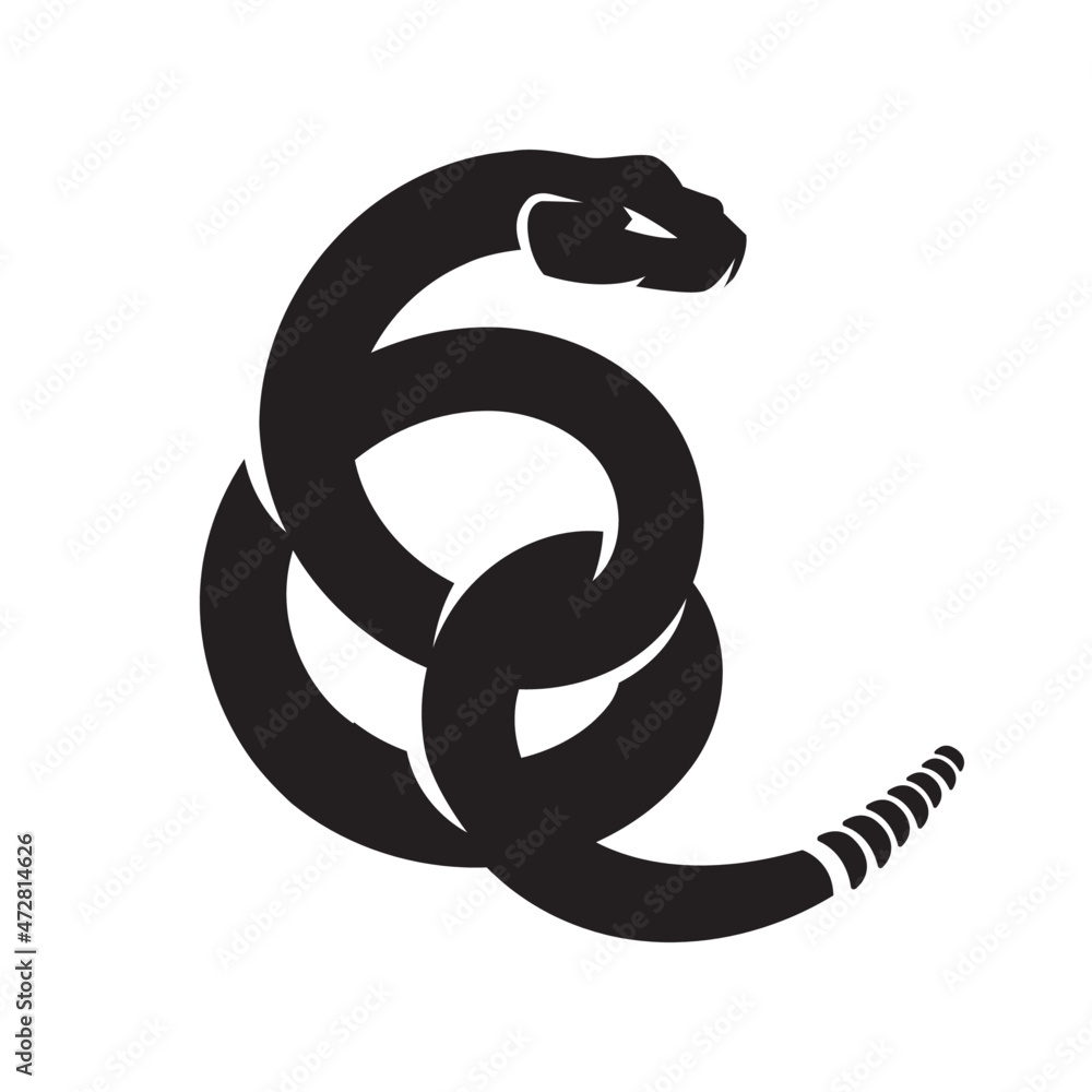 Rattlesnake Logo Design
