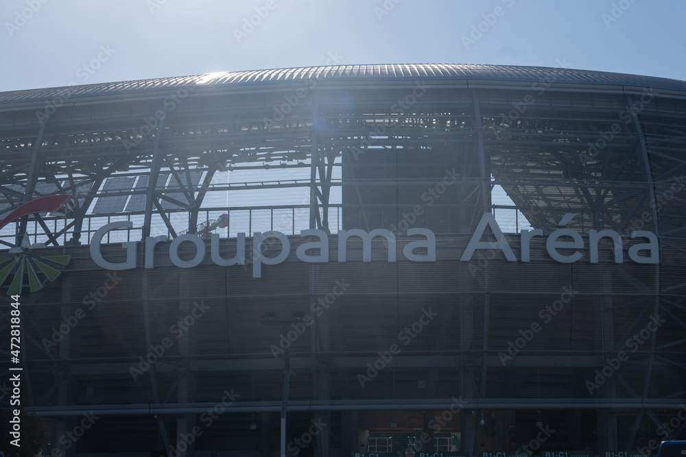Budapest, Hungary - 1 November 2021: The Ferencvaros Stadion, also ...