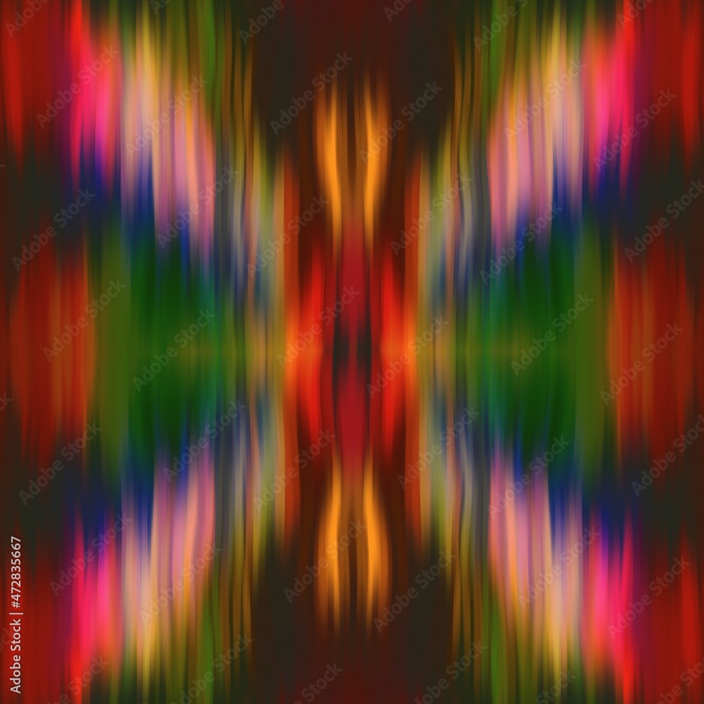 Optical kaleidoscope blur texture background. Seamless washed out ...