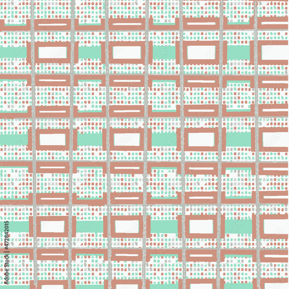 Photo & Art Print 50s Mid Century Modern Pattern, 1950s Atomic Mod ...