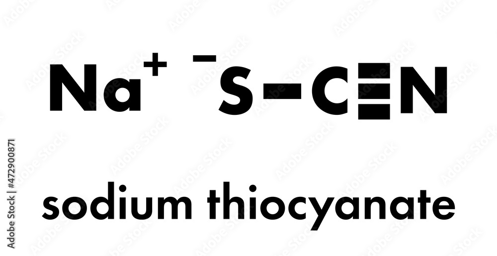 Thiocyanate Lewis Structure