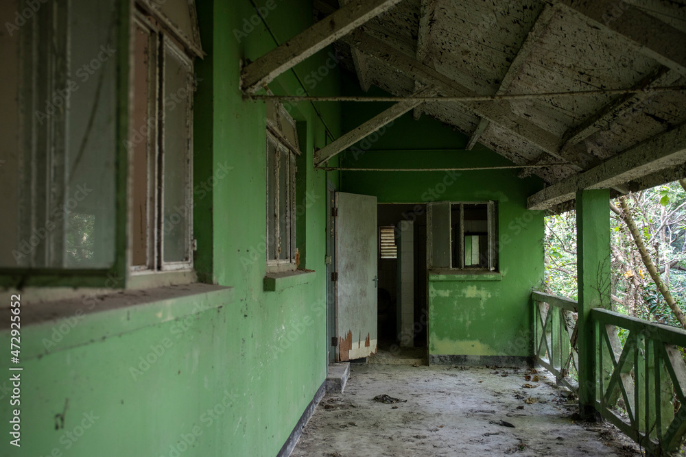 16 Nov 2021,Fanling,Hong Kong.The Queen’s Hill Camp was originally a ...