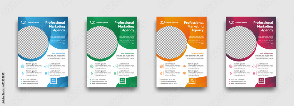 Corporate Business Flyer poster pamphlet brochure cover design layout ...