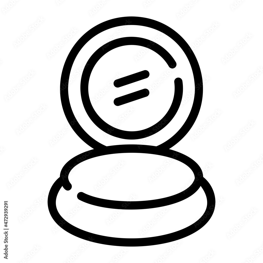 foundation outline icon Stock Vector | Adobe Stock