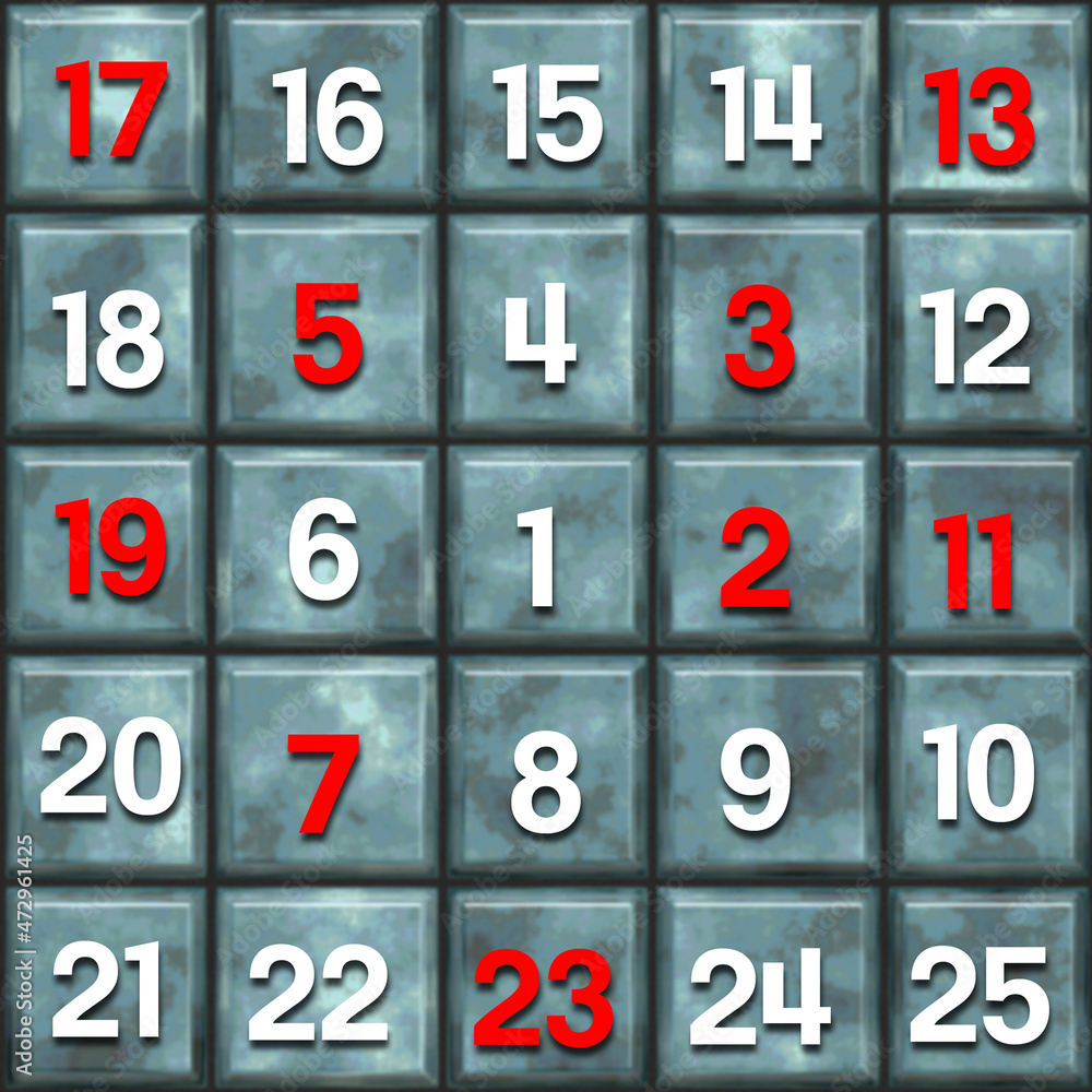 prime numbers concept Stock Photo | Adobe Stock