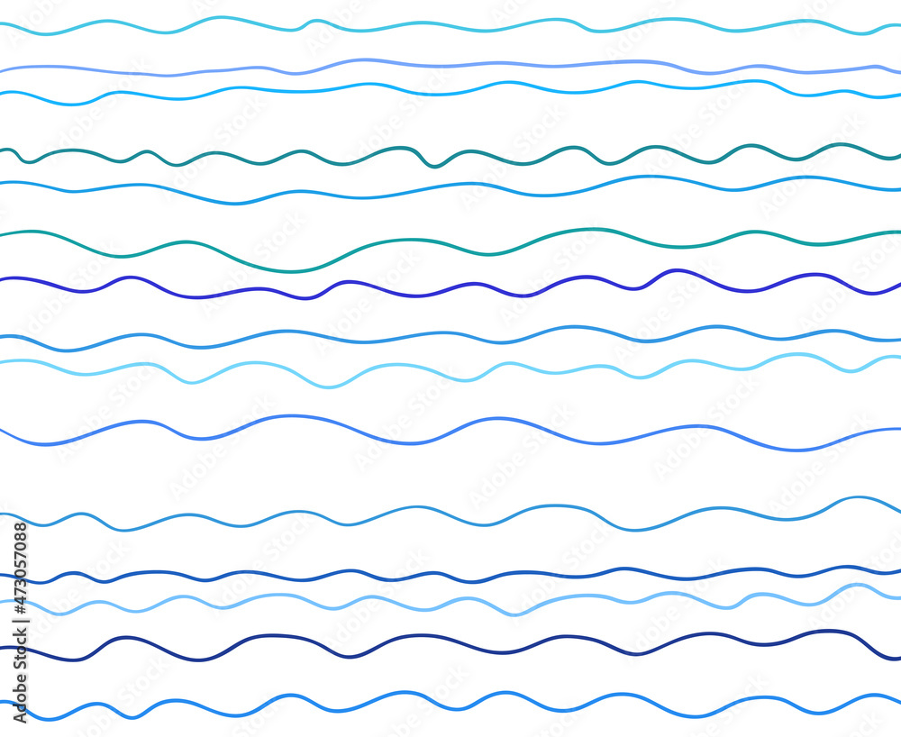 Abstract geometric wallpaper of the surface. Cute wavy background ...