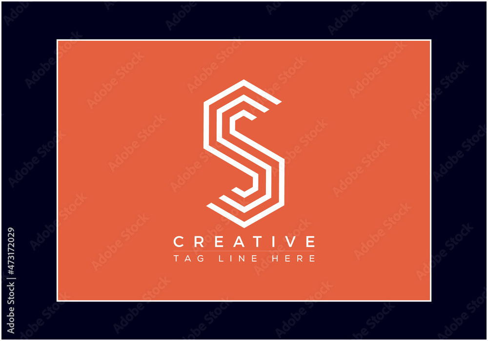 Letter S, SSS logo icon design template elements. Initial logo design ...