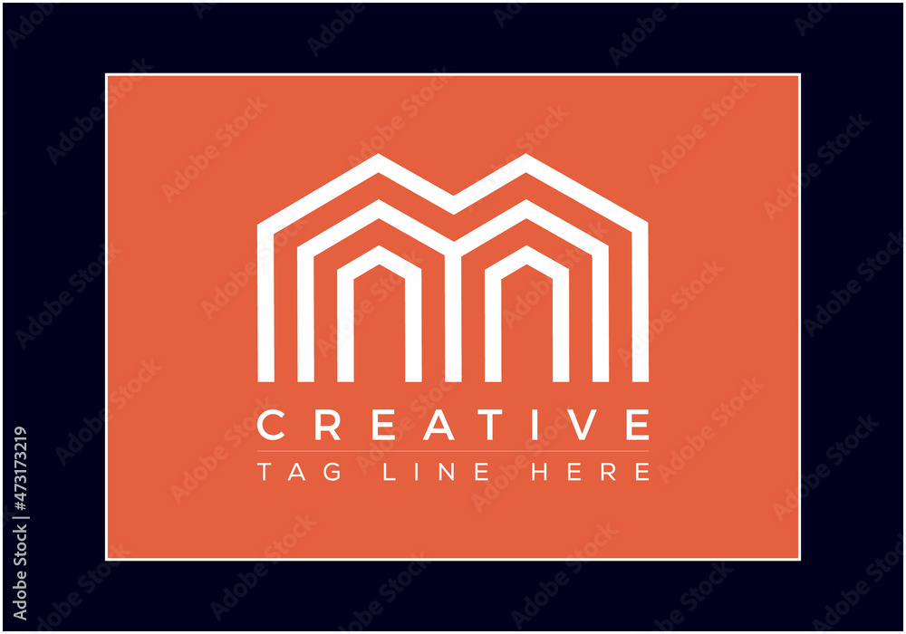 Letter M, AA, MAA logo icon design template elements. Initial logo ...